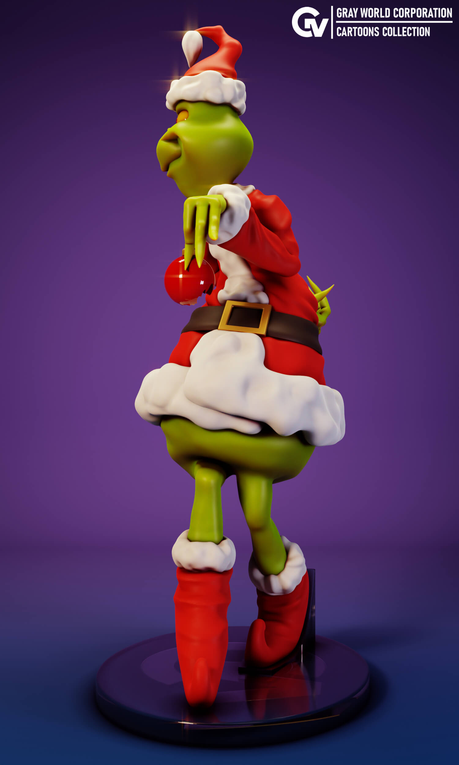 The Grinch - How The Grinch Stole Christmas 3D Print Model by Gray ...