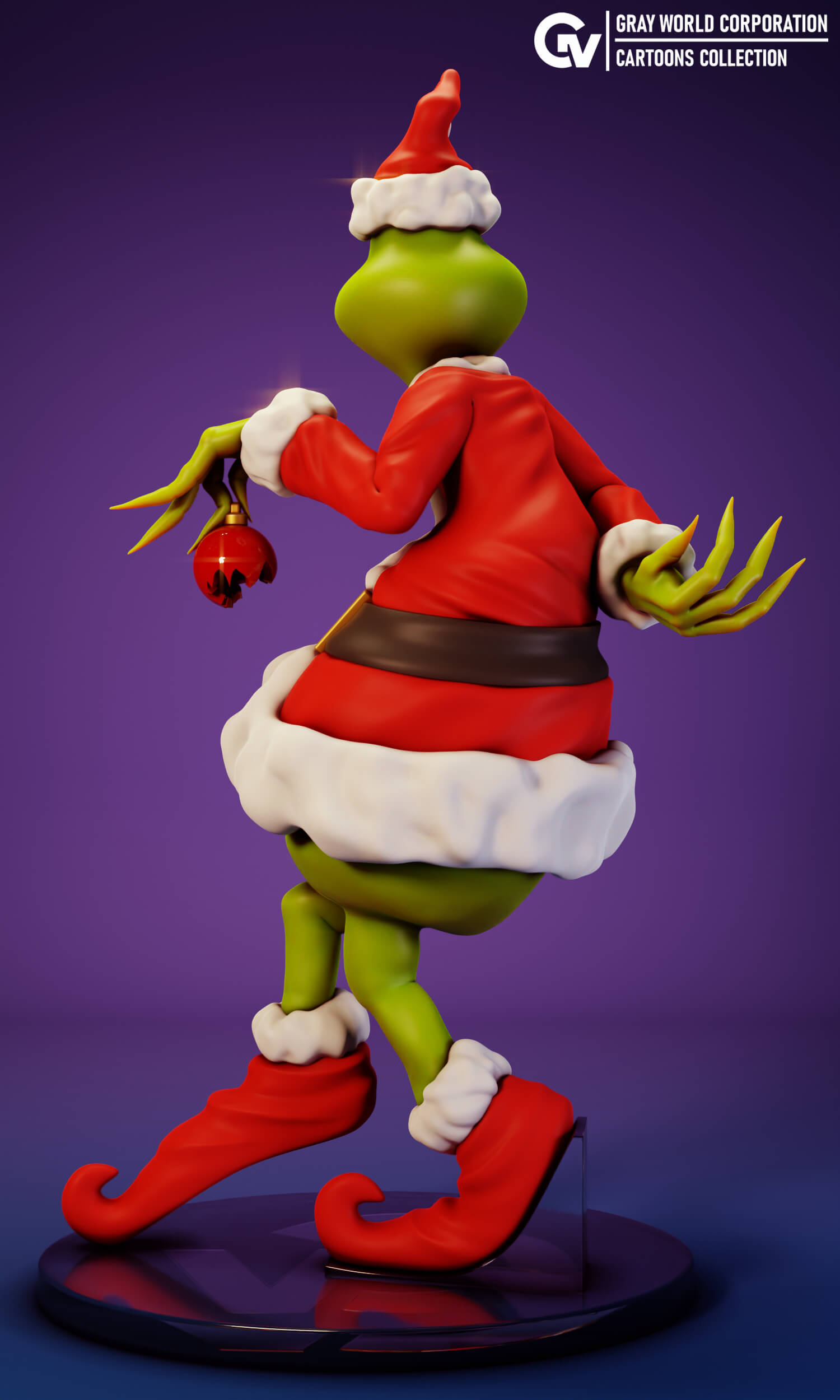 The Grinch - How The Grinch Stole Christmas 3D Print Model by Gray ...