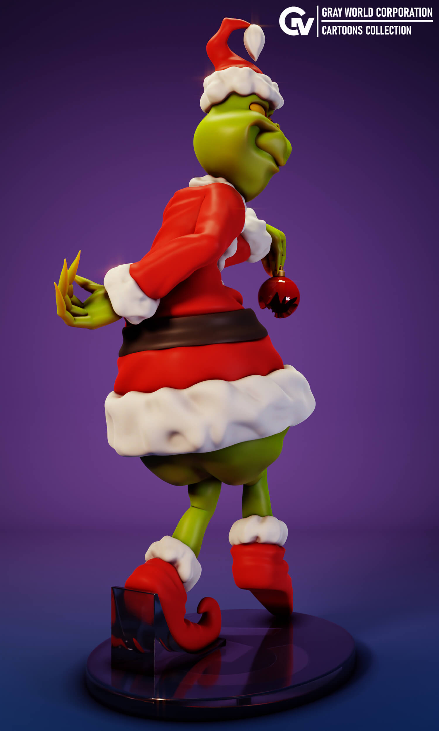 The Grinch - How The Grinch Stole Christmas 3D Print Model by Gray ...