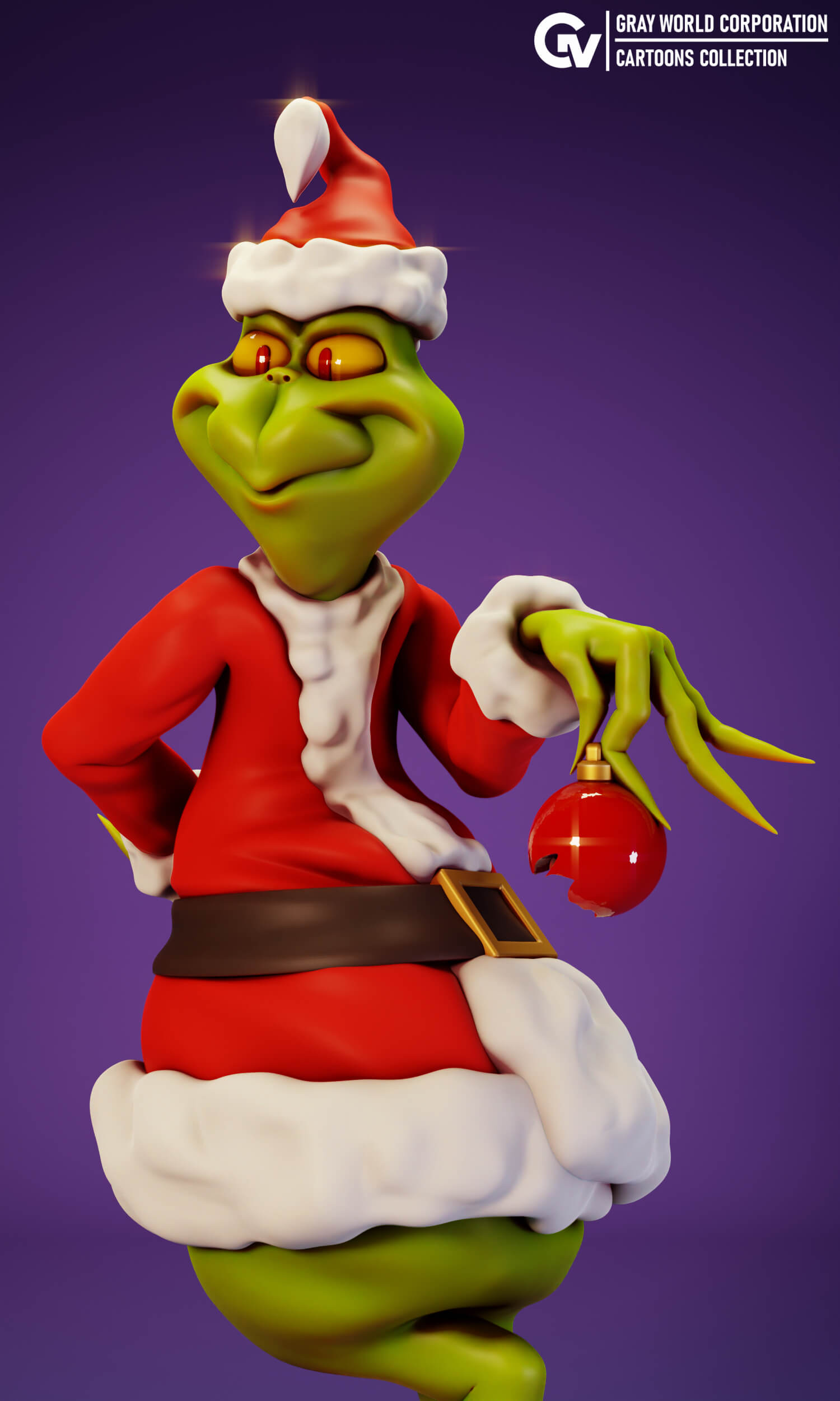 The Grinch - How The Grinch Stole Christmas 3D Model by Gray World ...