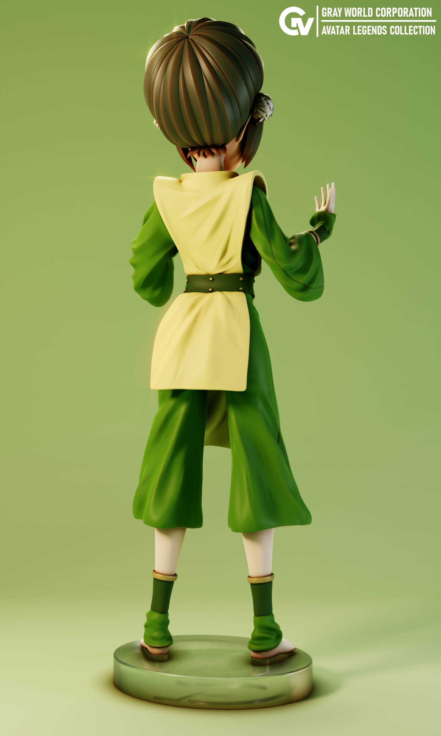 Toph Beifong - Avatar: The Last Airbender 3D Print Model by Gray World ...