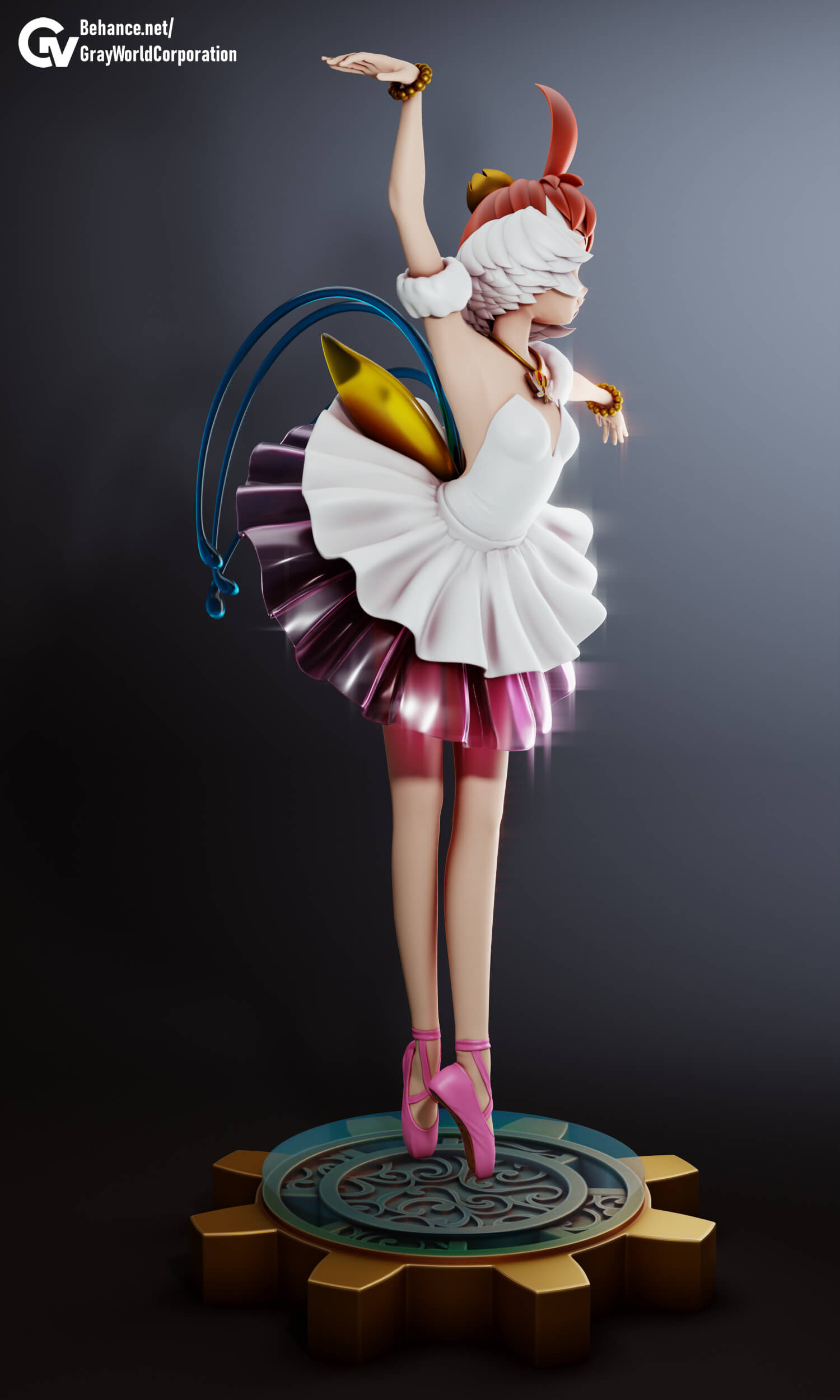 Tutu - Princess Tutu 3D Model by Gray World Corporation
