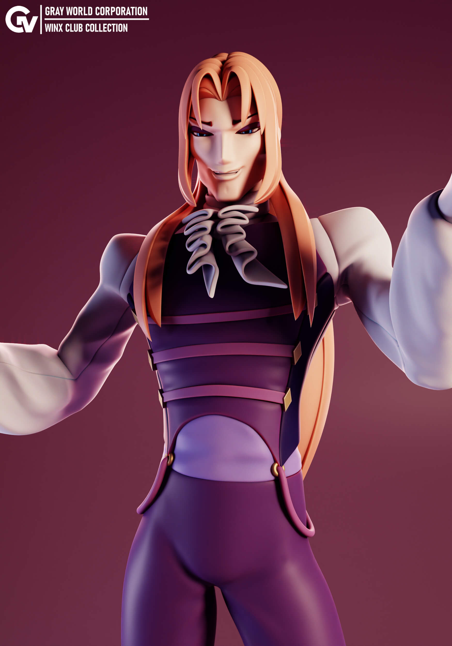 Valtor 2 - Winx Club 3D Print Model by Gray World Corporation