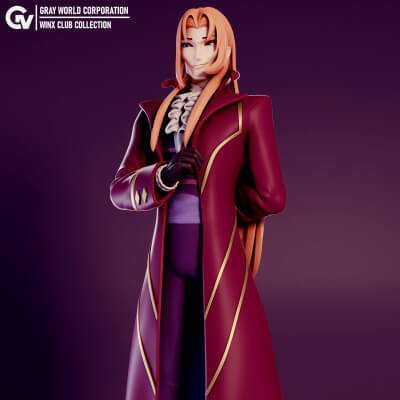 Valtor - Winx Club 3D Model by Gray World Corporation