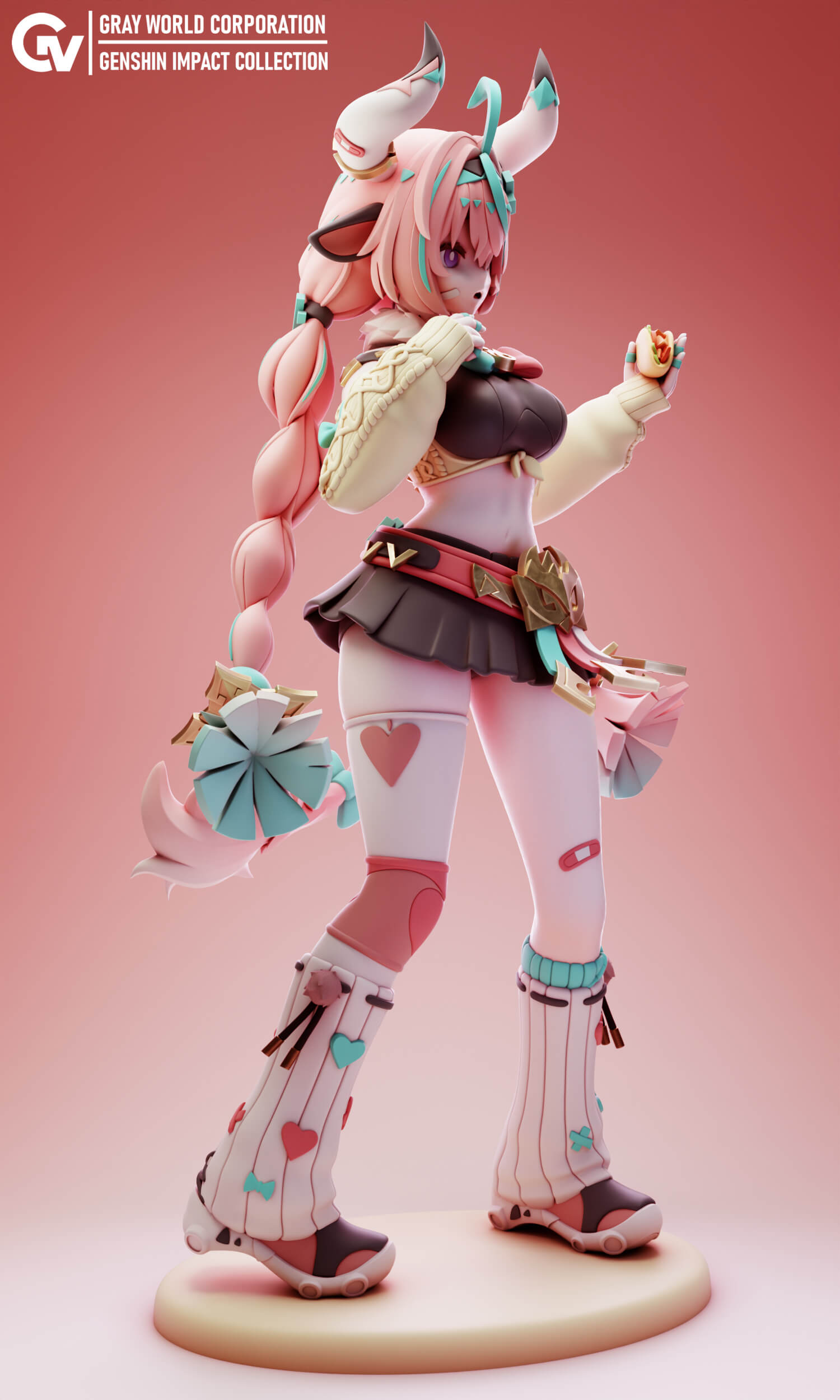 Varesa - Genshin Impact 3D Model by Gray World Corporation