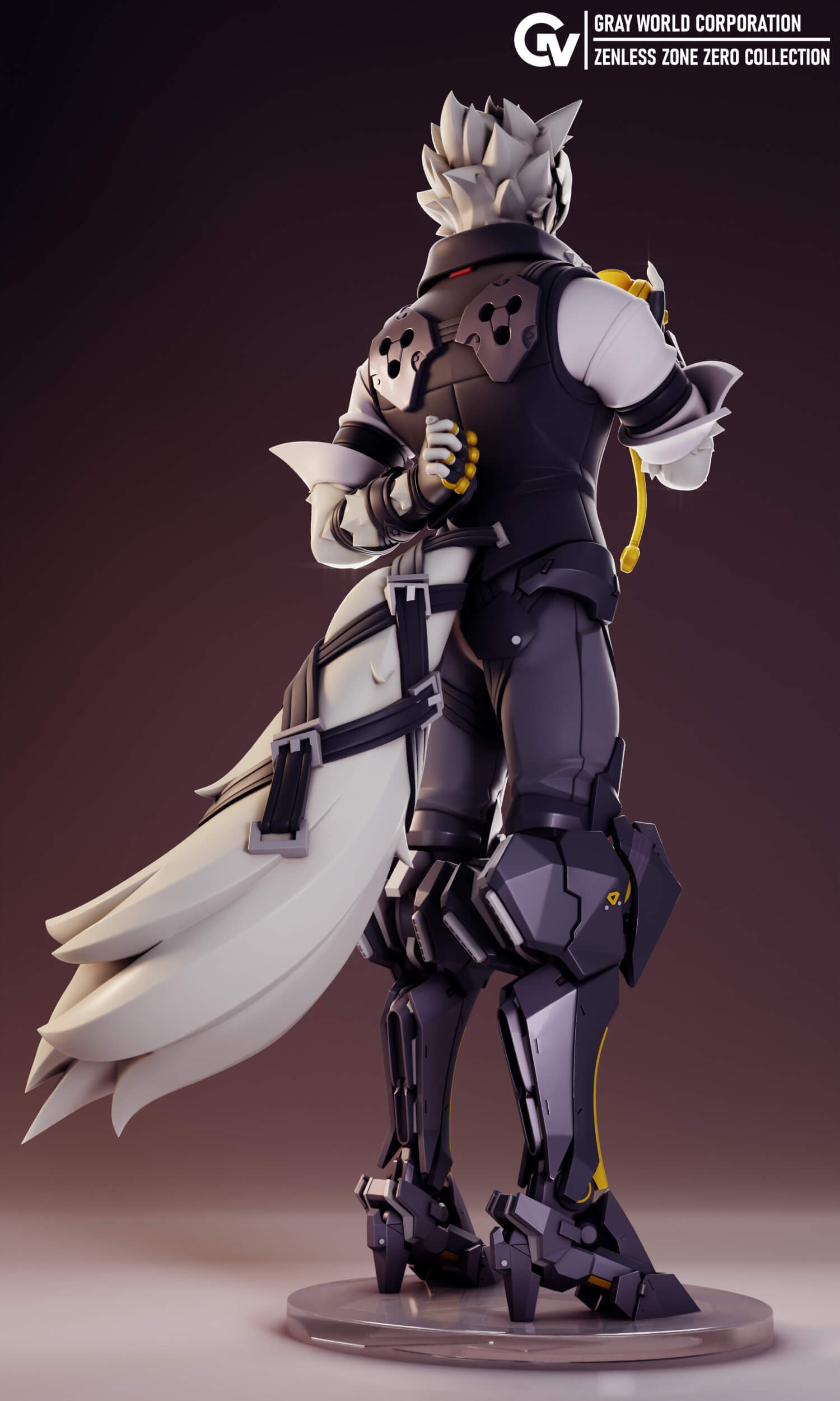 Von Lycaon - Zenless Zone Zero 3D Model by Gray World Corporation