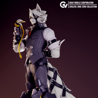 Von Lycaon - Zenless Zone Zero 3D Model by Gray World Corporation