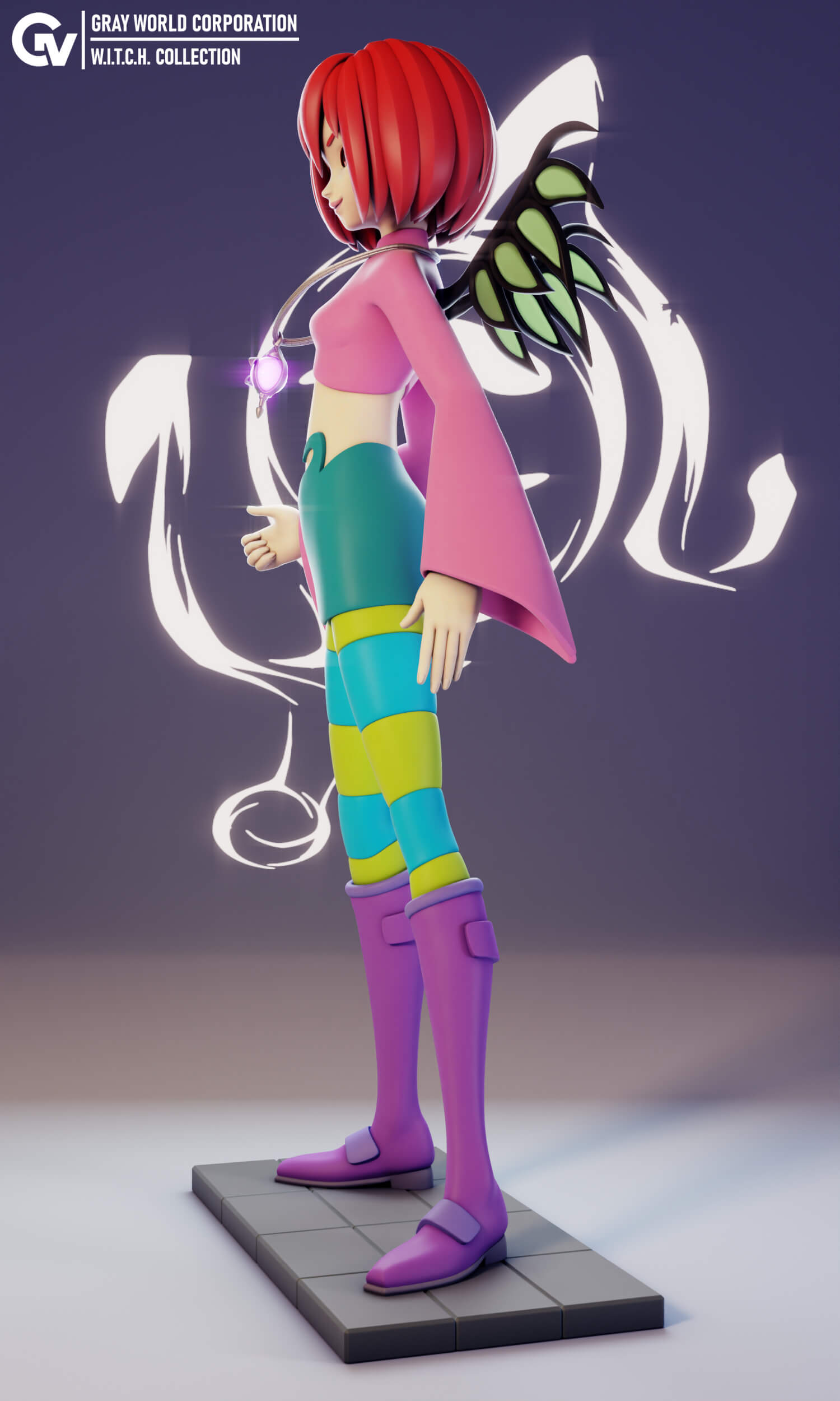 Will Vandom - W.i.t.c.h 3D Model by Gray World Corporation