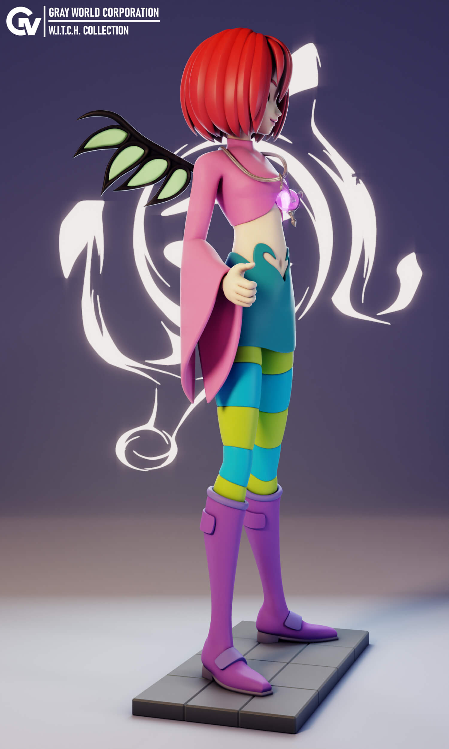 Will Vandom - W.i.t.c.h 3D Model by Gray World Corporation