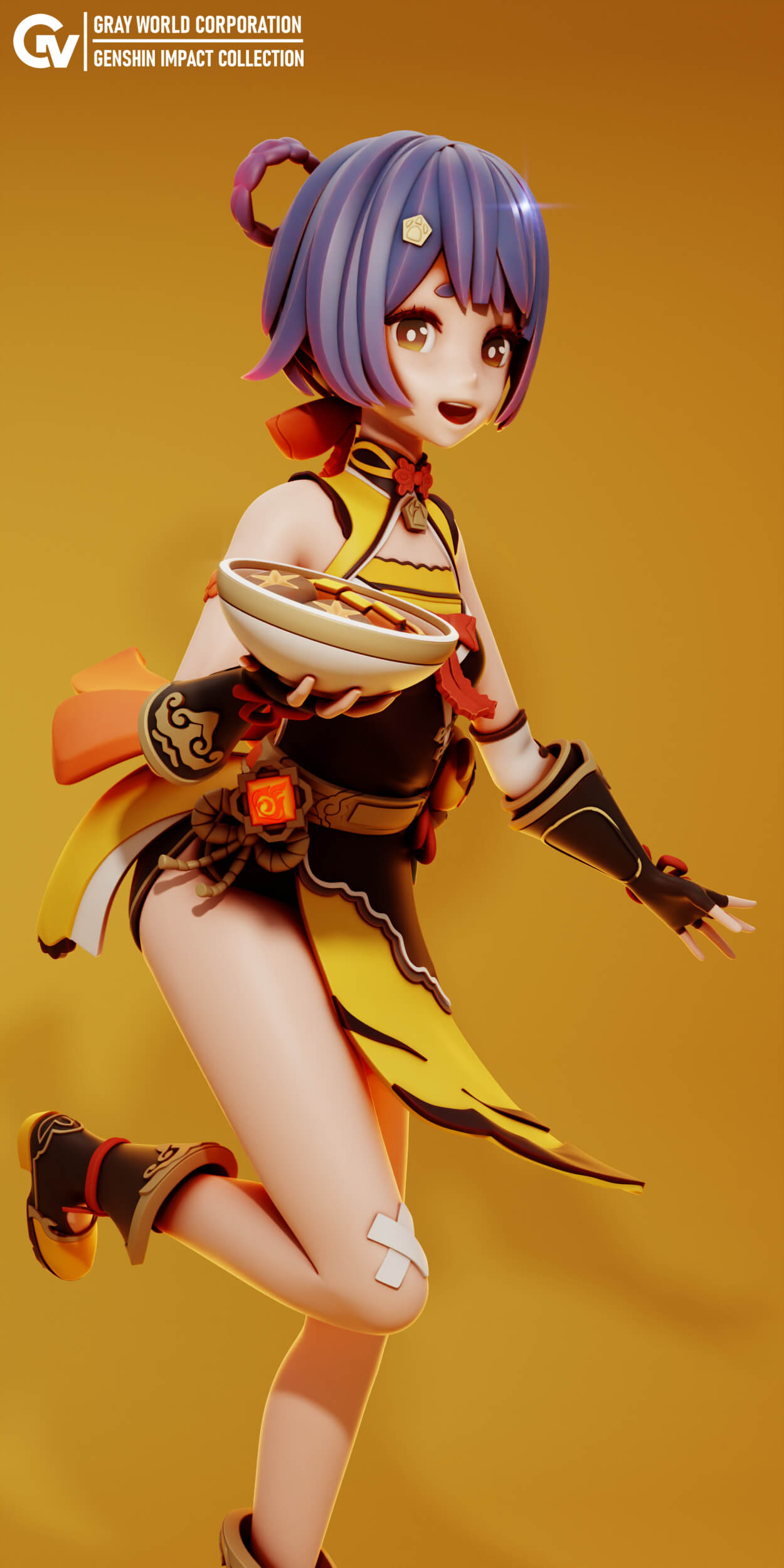Xiangling - Genshin Impact 3D Model by Gray World Corporation