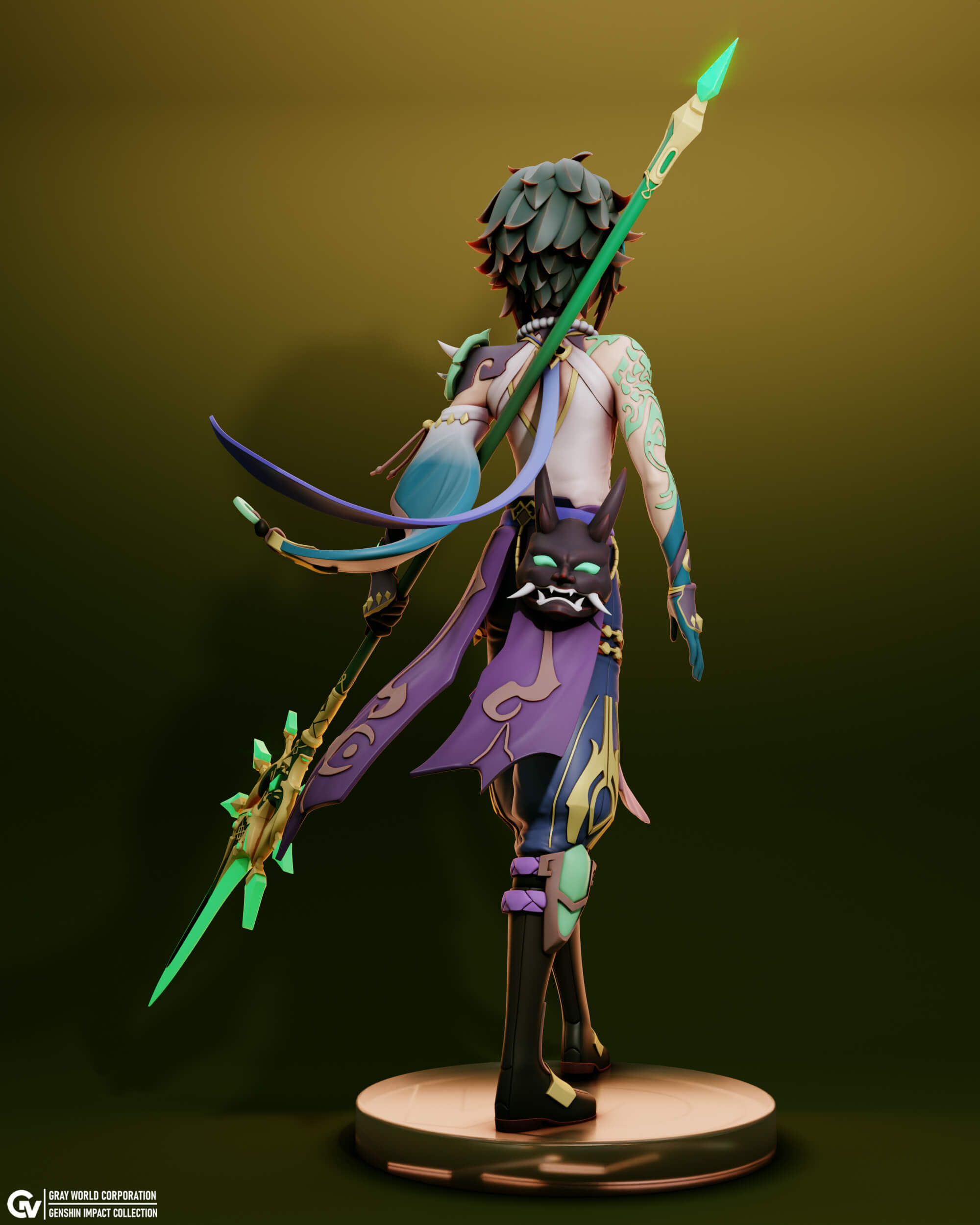 Xiao 2 - Genshin Impact 3D Print Model by Gray World Corporation