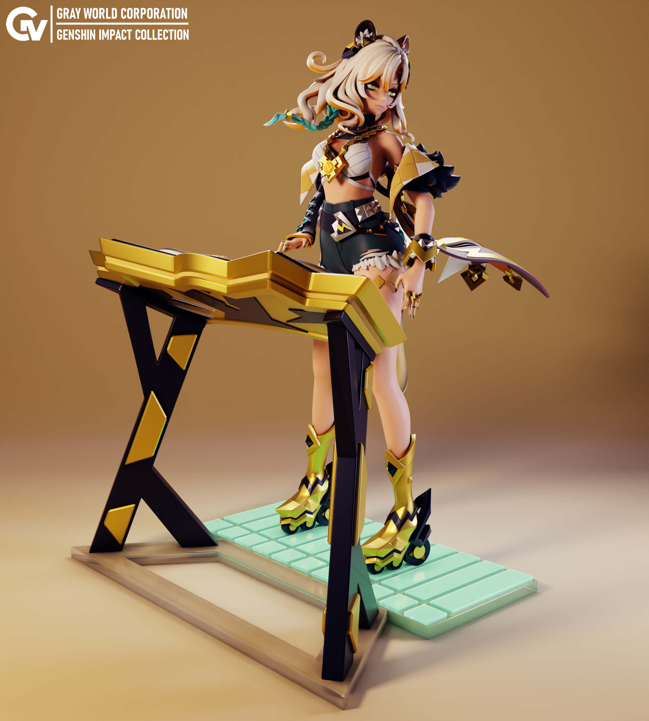 Xilonen - Genshin Impact 3D Model by Gray World Corporation