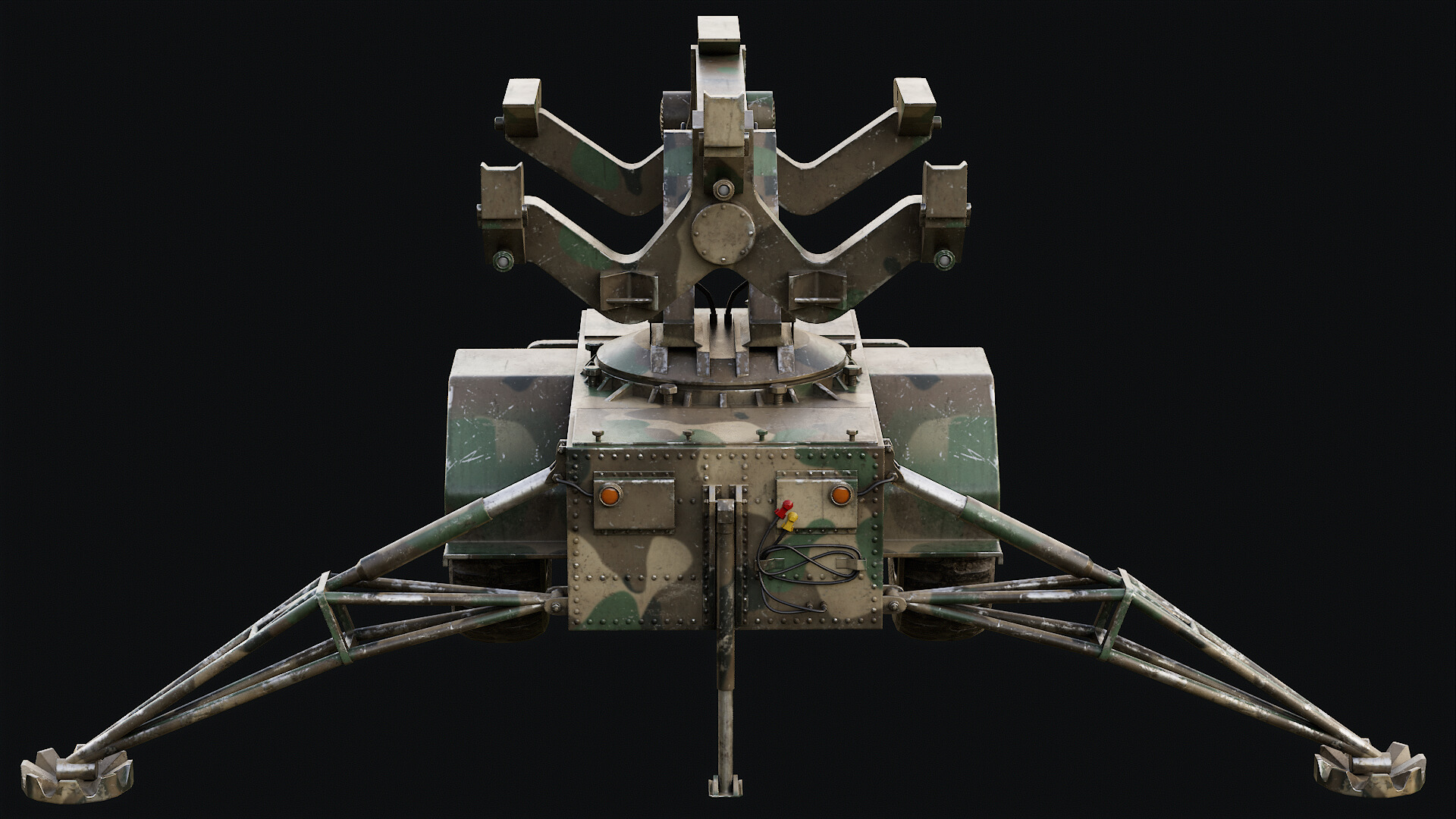 Missile Launcher - Game Ready PBR 3D Model by Greavsie93