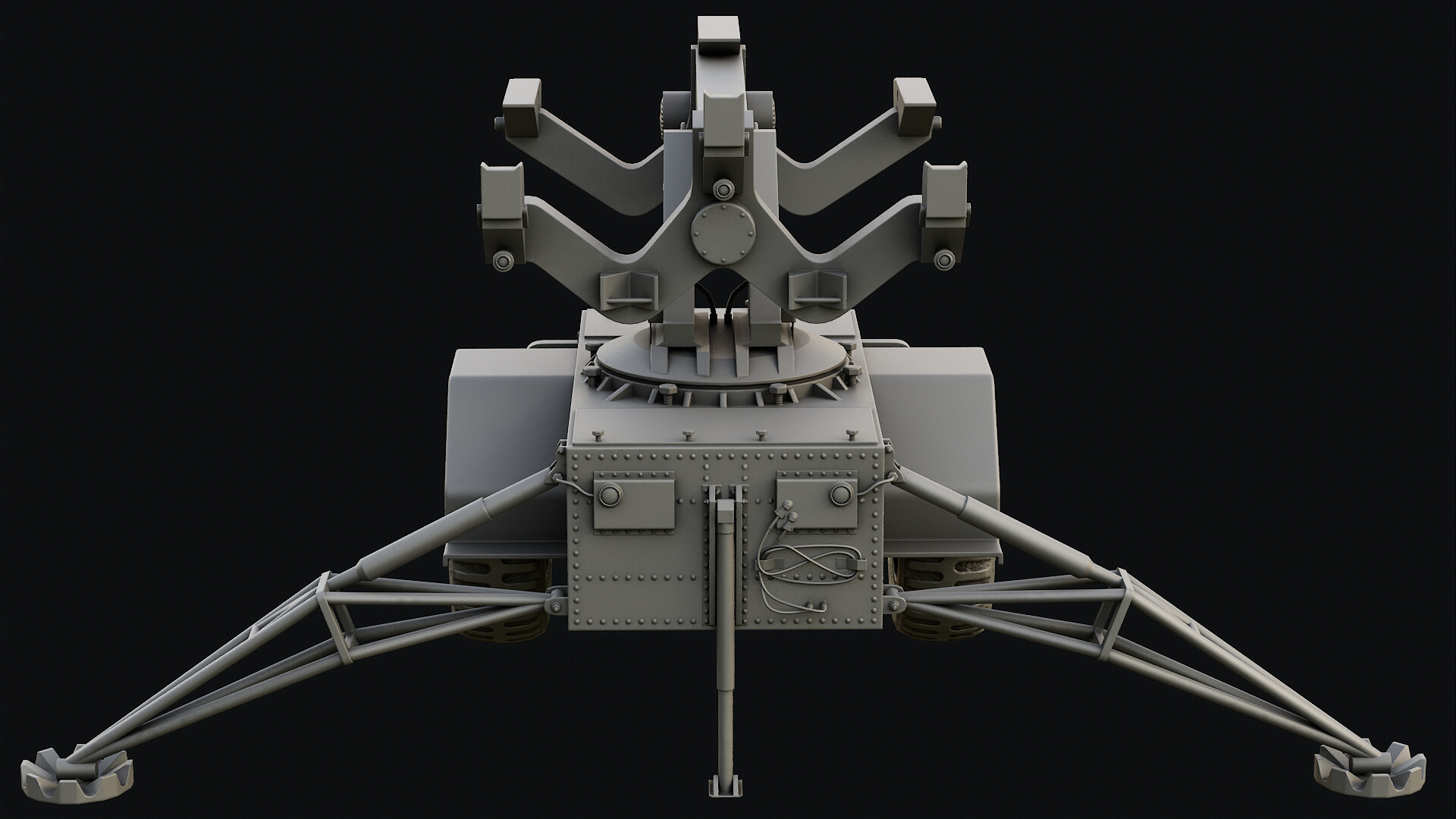 Missile Launcher - Game Ready PBR 3D Model by Greavsie93