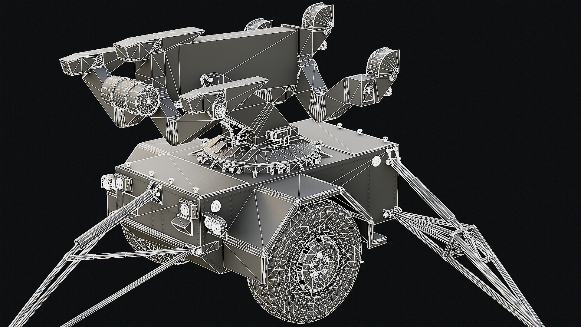 Missile Launcher - Game Ready PBR 3D Model by Greavsie93