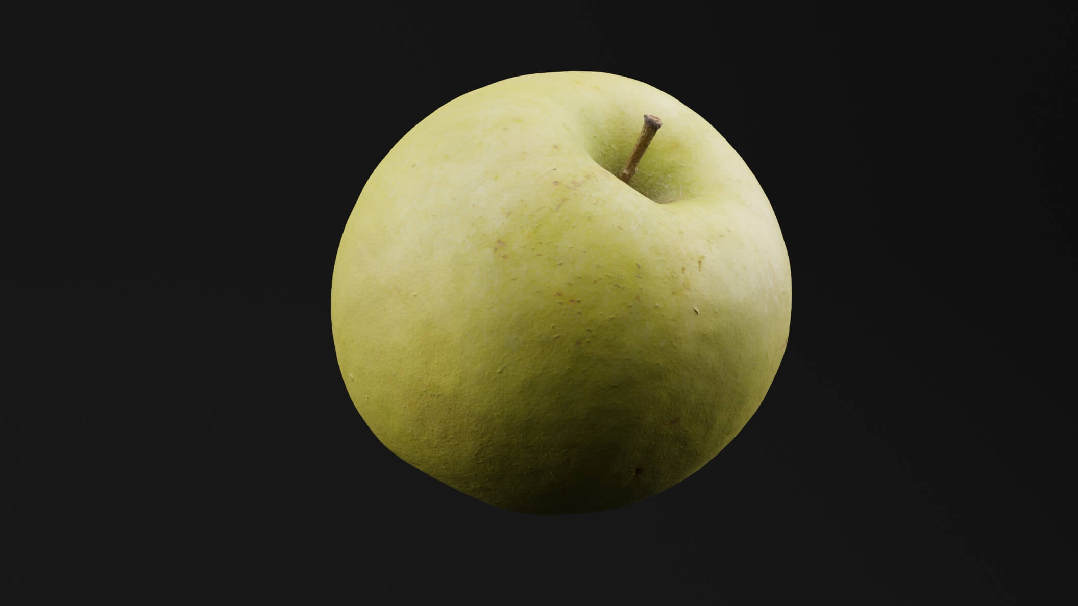 Apple Fruit 1 - 3D Model by Green Lander