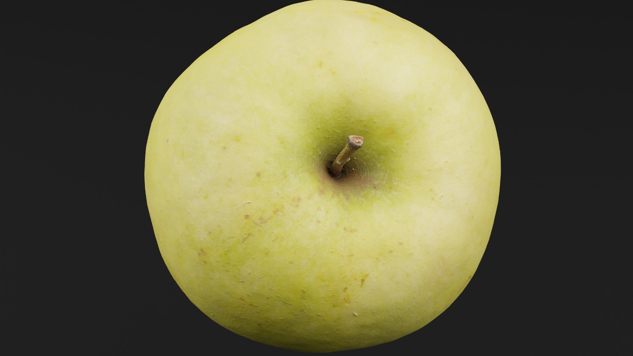 Apple Fruit 1 - 3D Model by Green Lander