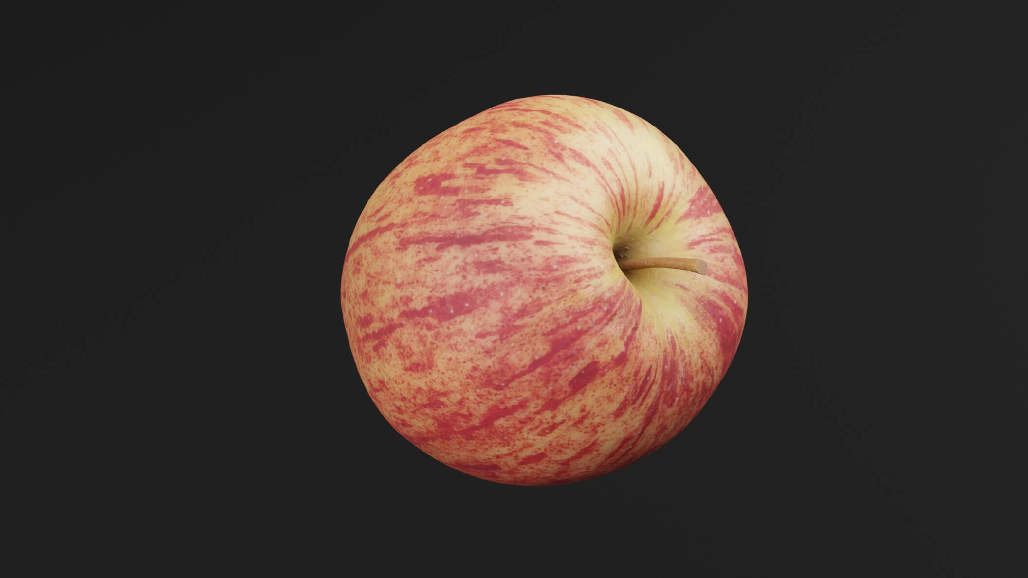 Apple Fruit 4 - 3D Model by Green Lander