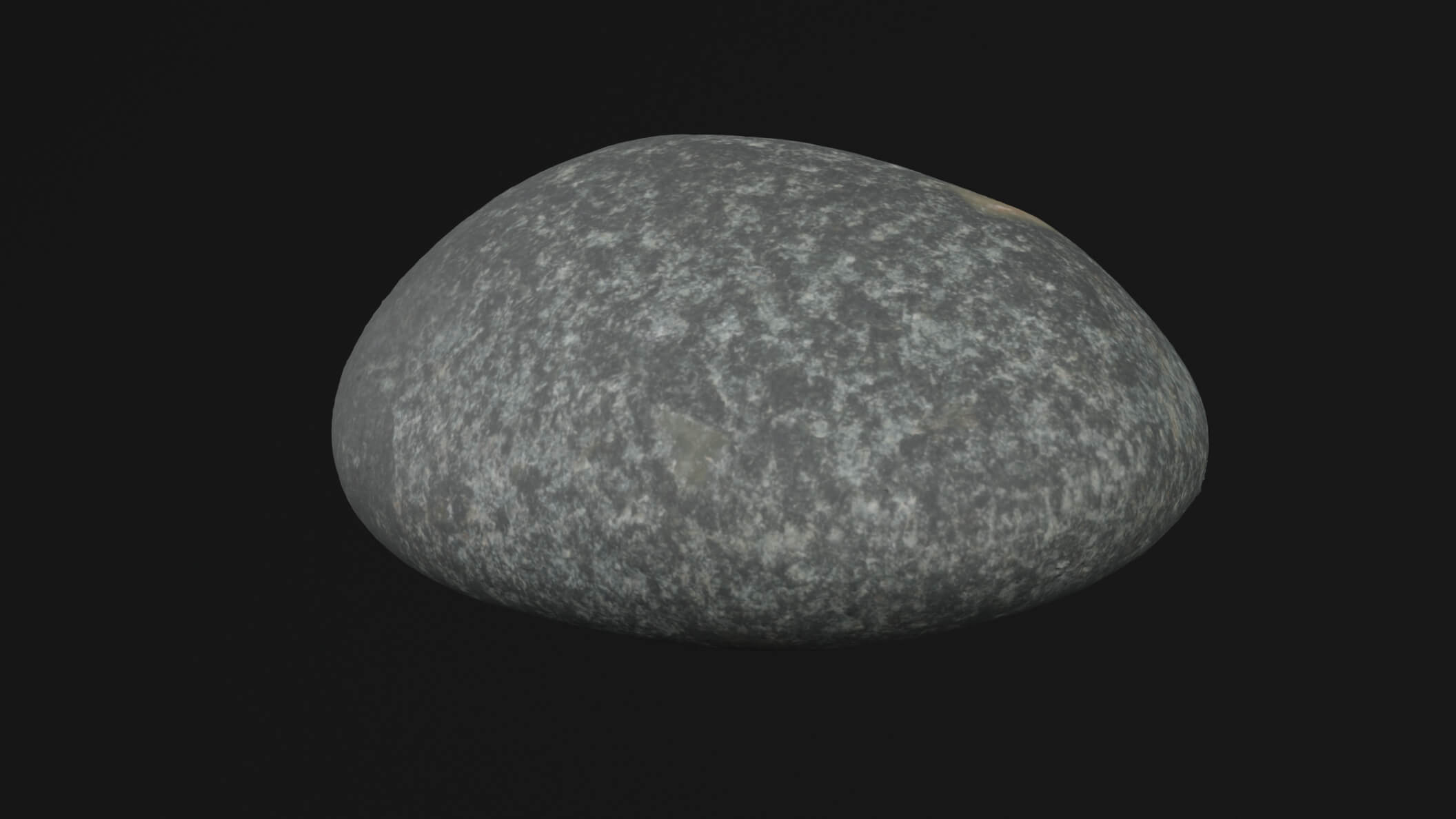 Black Pebble - 3D Model by Green Lander