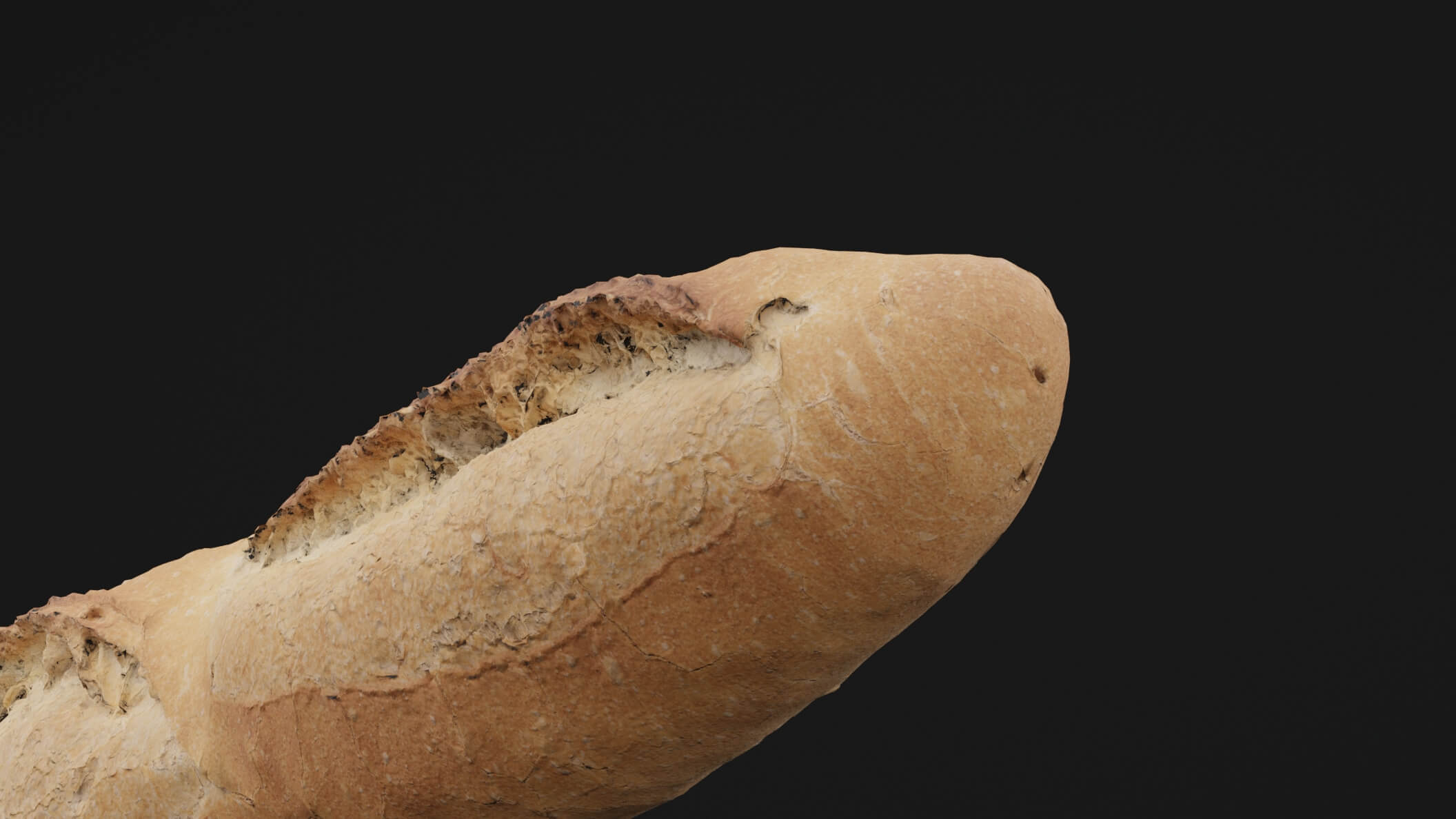 Realistic Bread - 3D Model by Green Lander