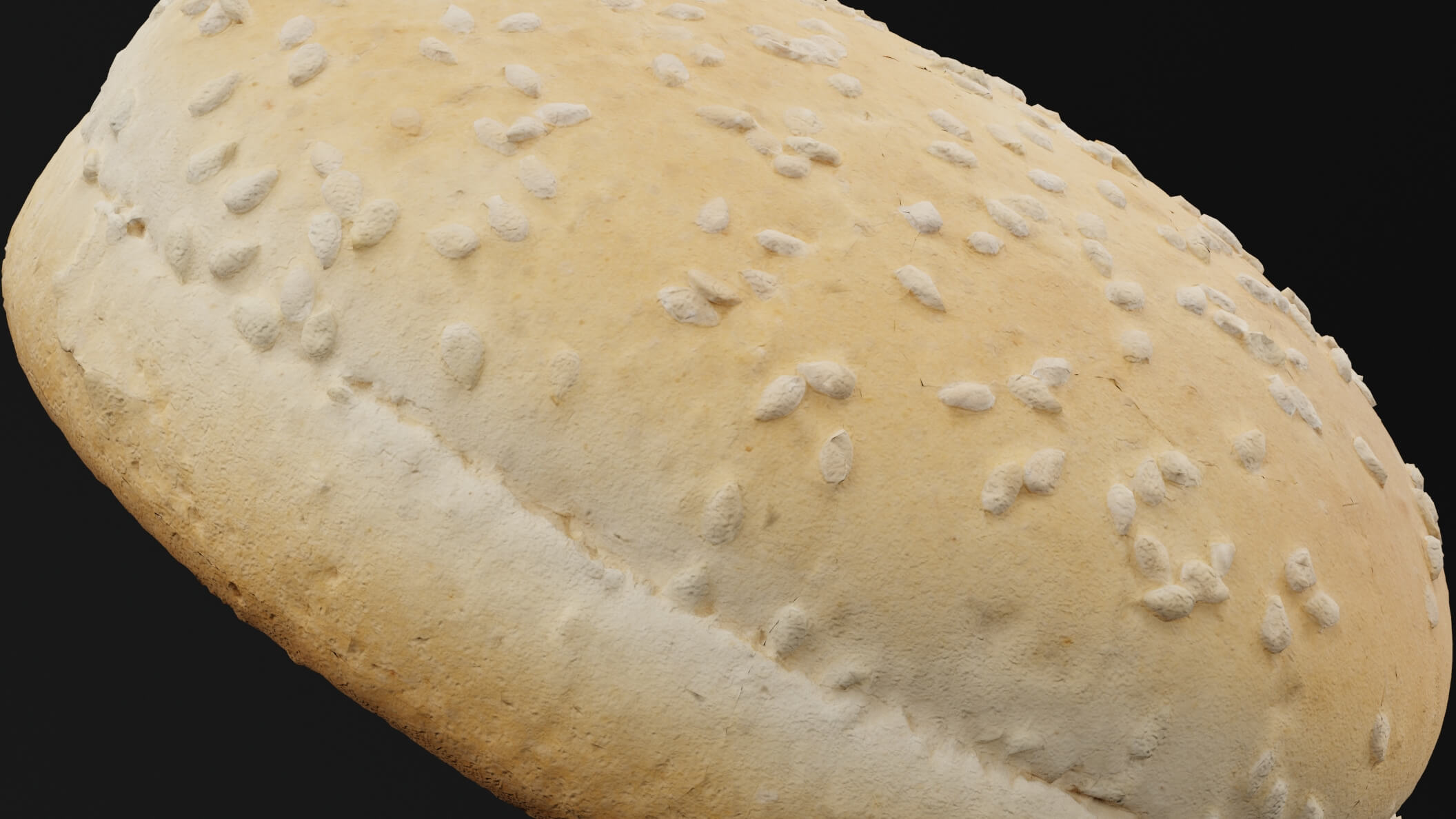 Realistic Bread - 3D Model by Green Lander