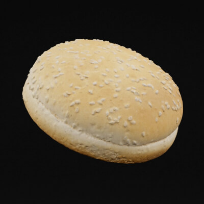 Realistic Bread - 3D Model by Green Lander