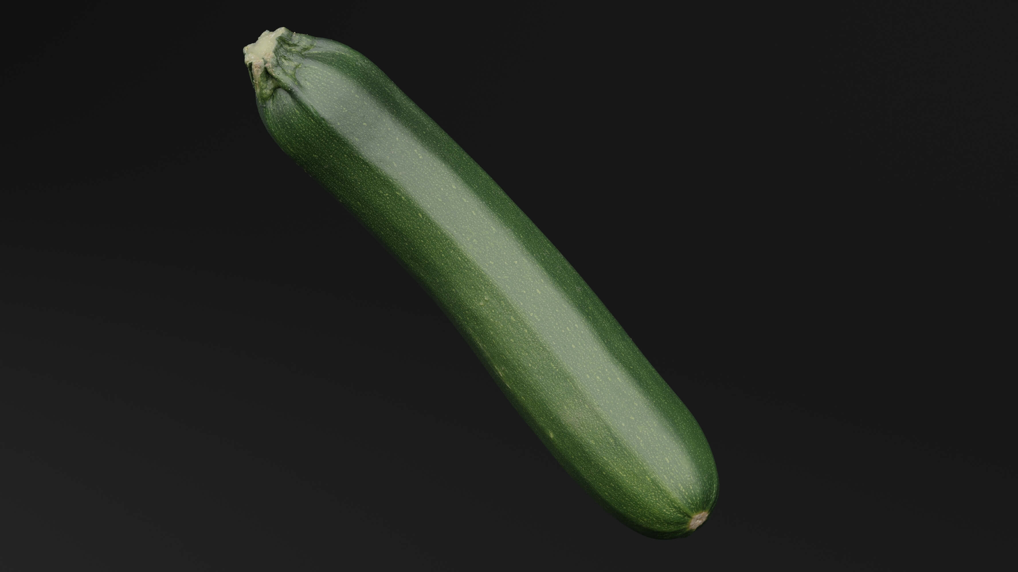 Courgette Vegetable - 3D Model by Green Lander