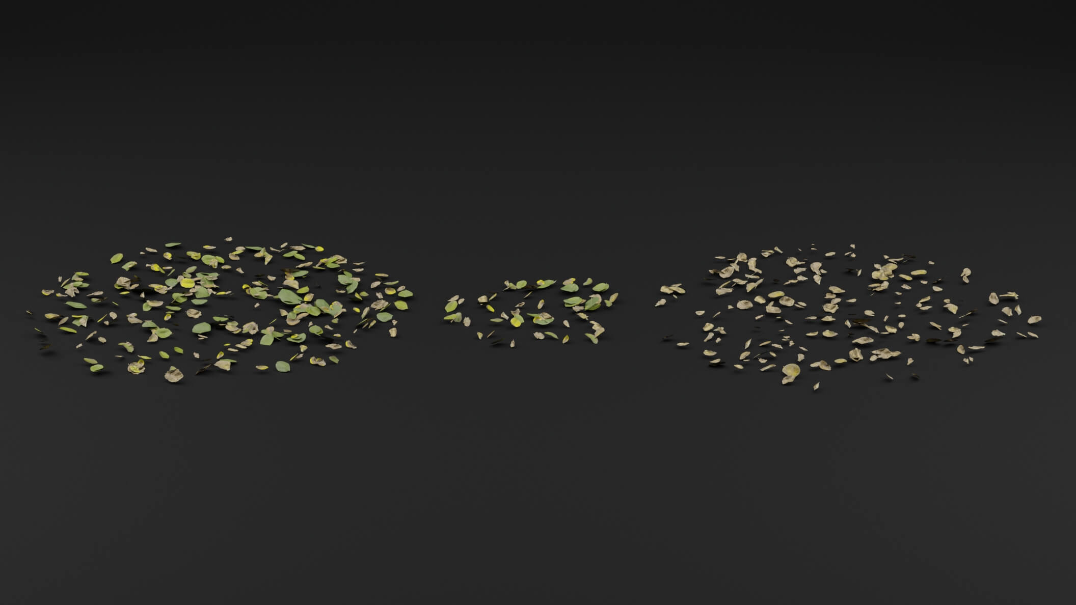 Dead Leaves Plant - 3D Model by Green Lander