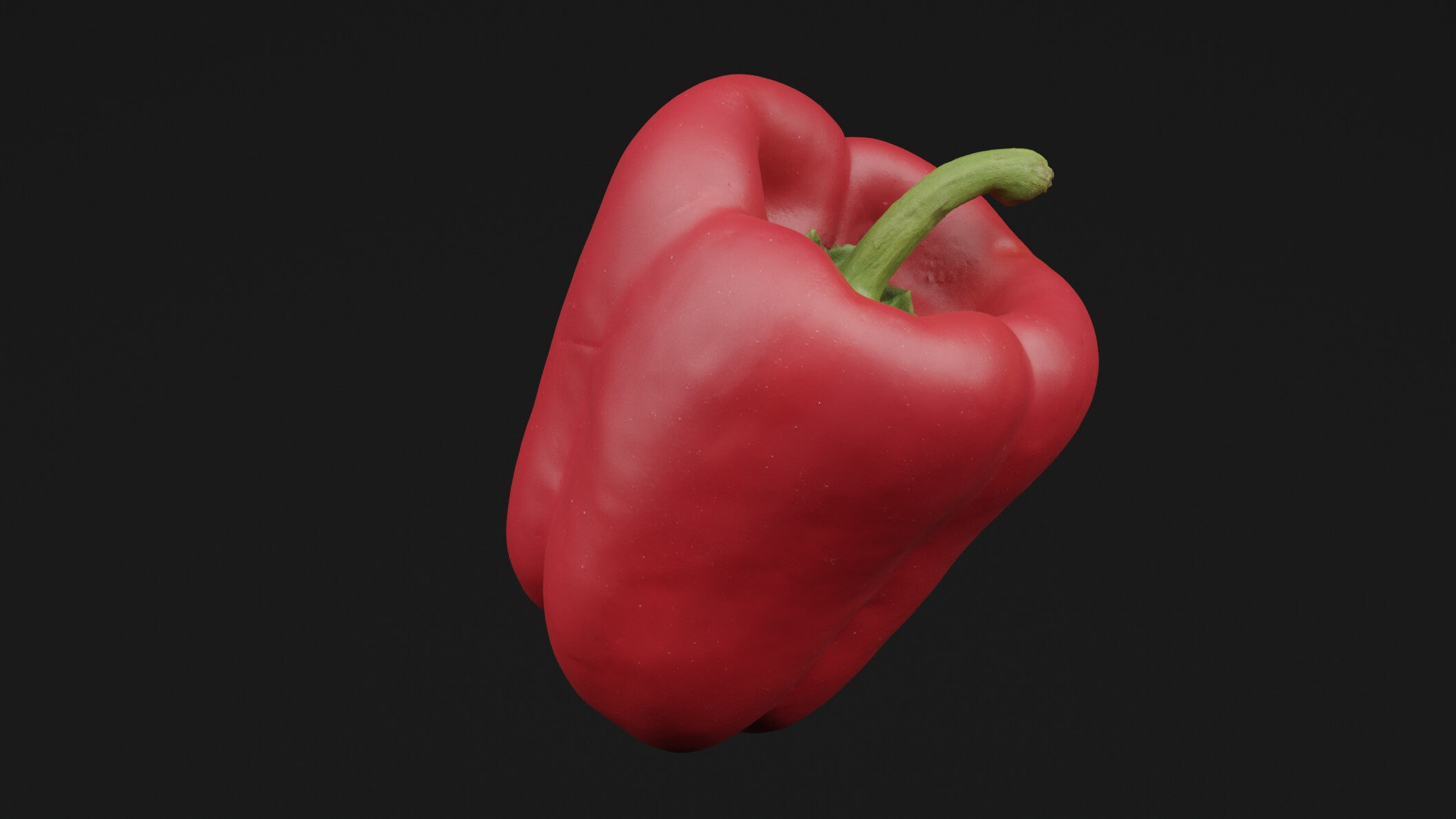 Red Bell Pepper - 3D Model by Green Lander