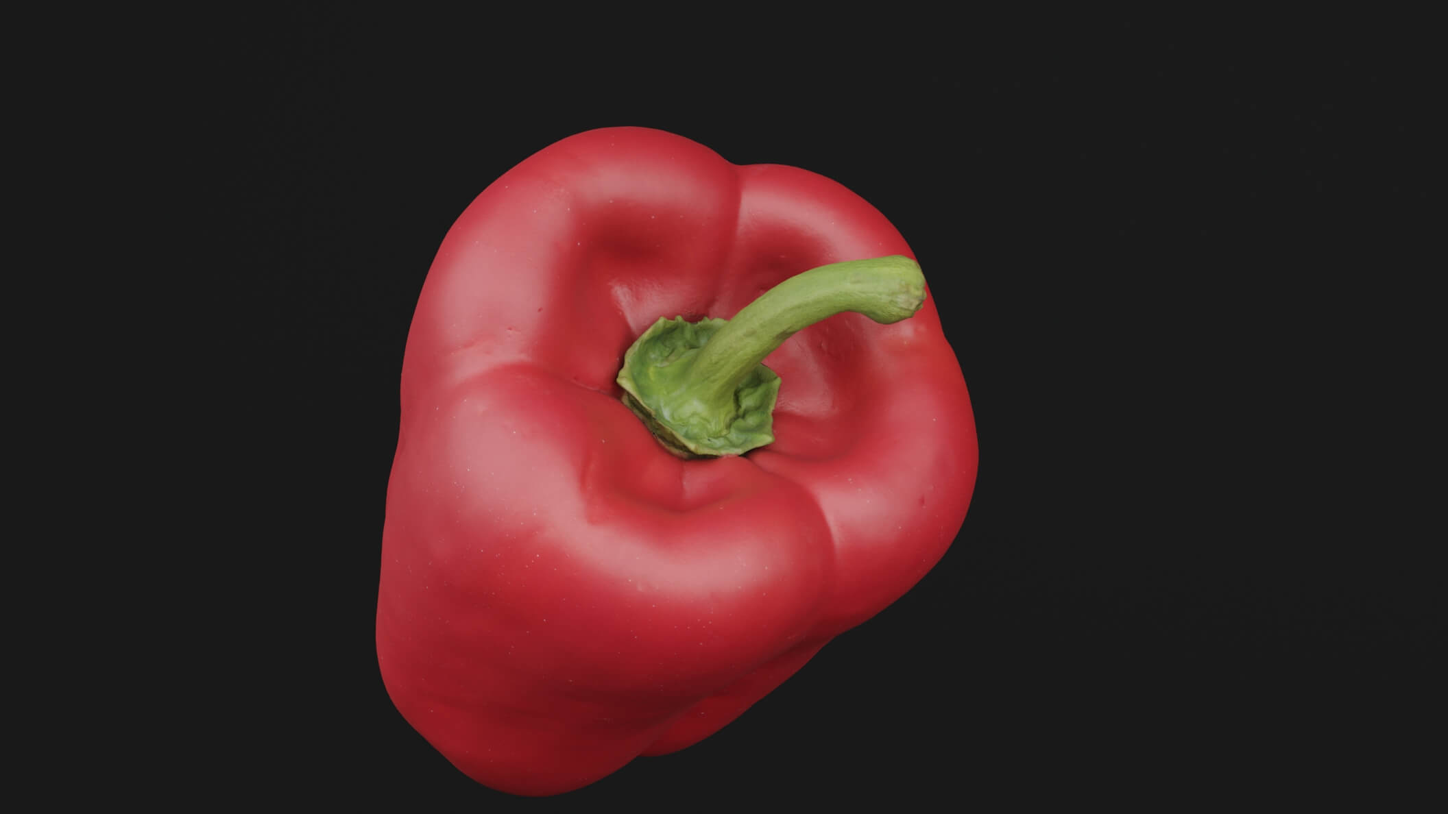 Red Bell Pepper - 3D Model by Green Lander