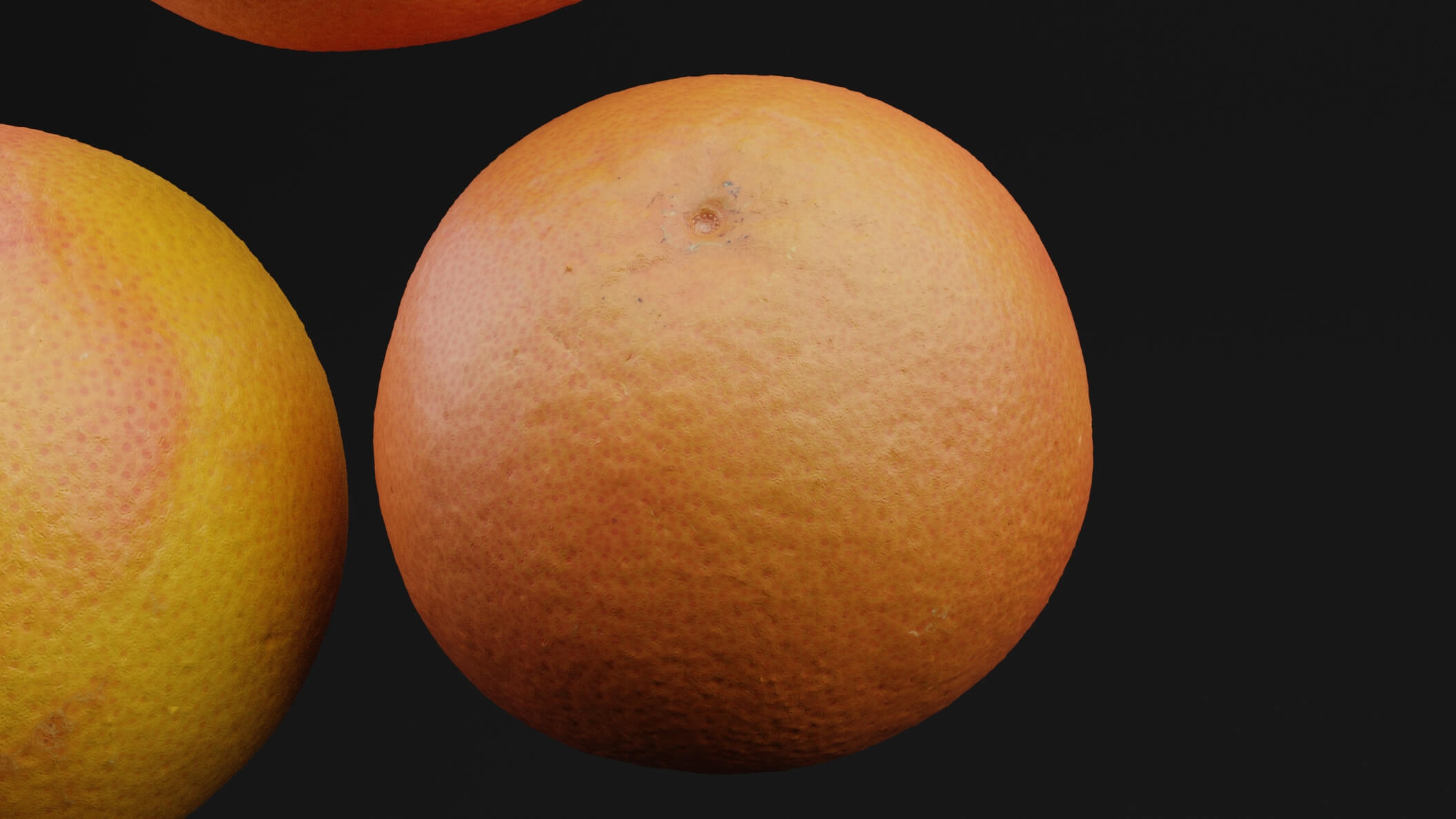 Grapefruit Fruit - 3D Model by Green Lander