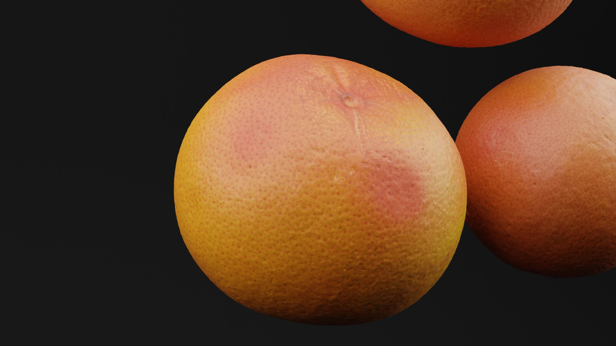 Grapefruit Fruit - 3D Model by Green Lander