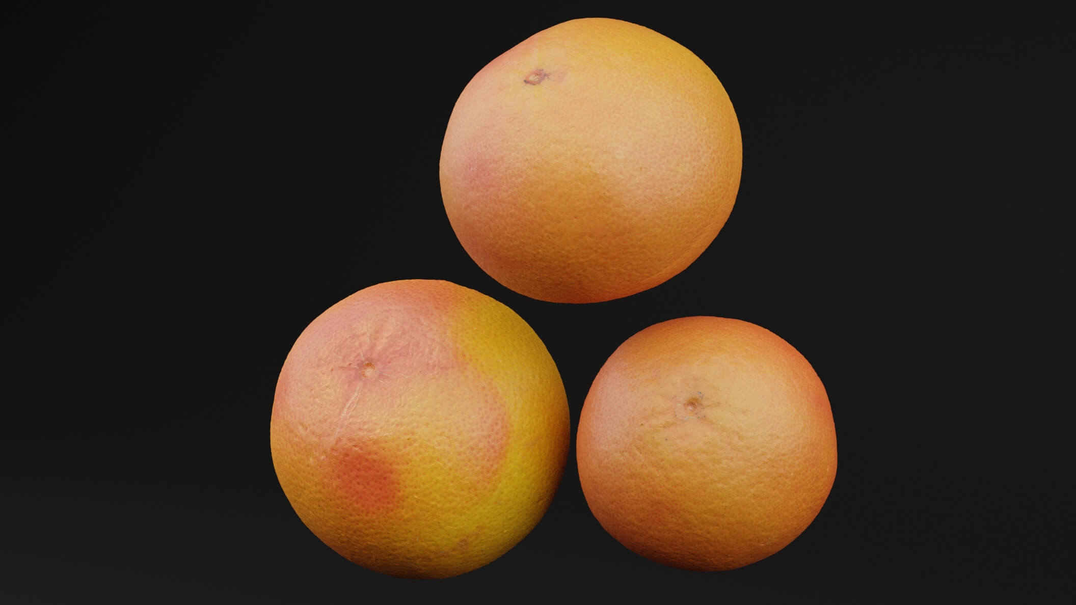 Grapefruit Fruit - 3D Model by Green Lander