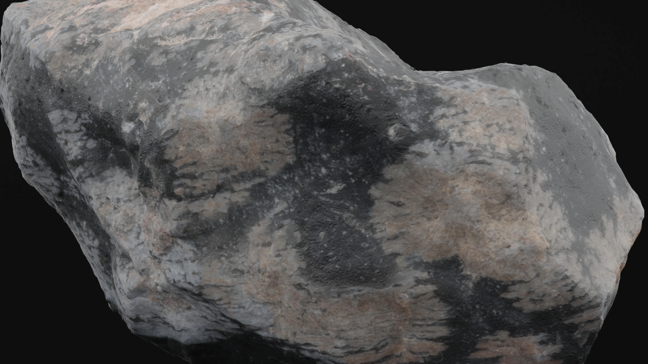 Gemstone Rock - 3D Model by Green Lander