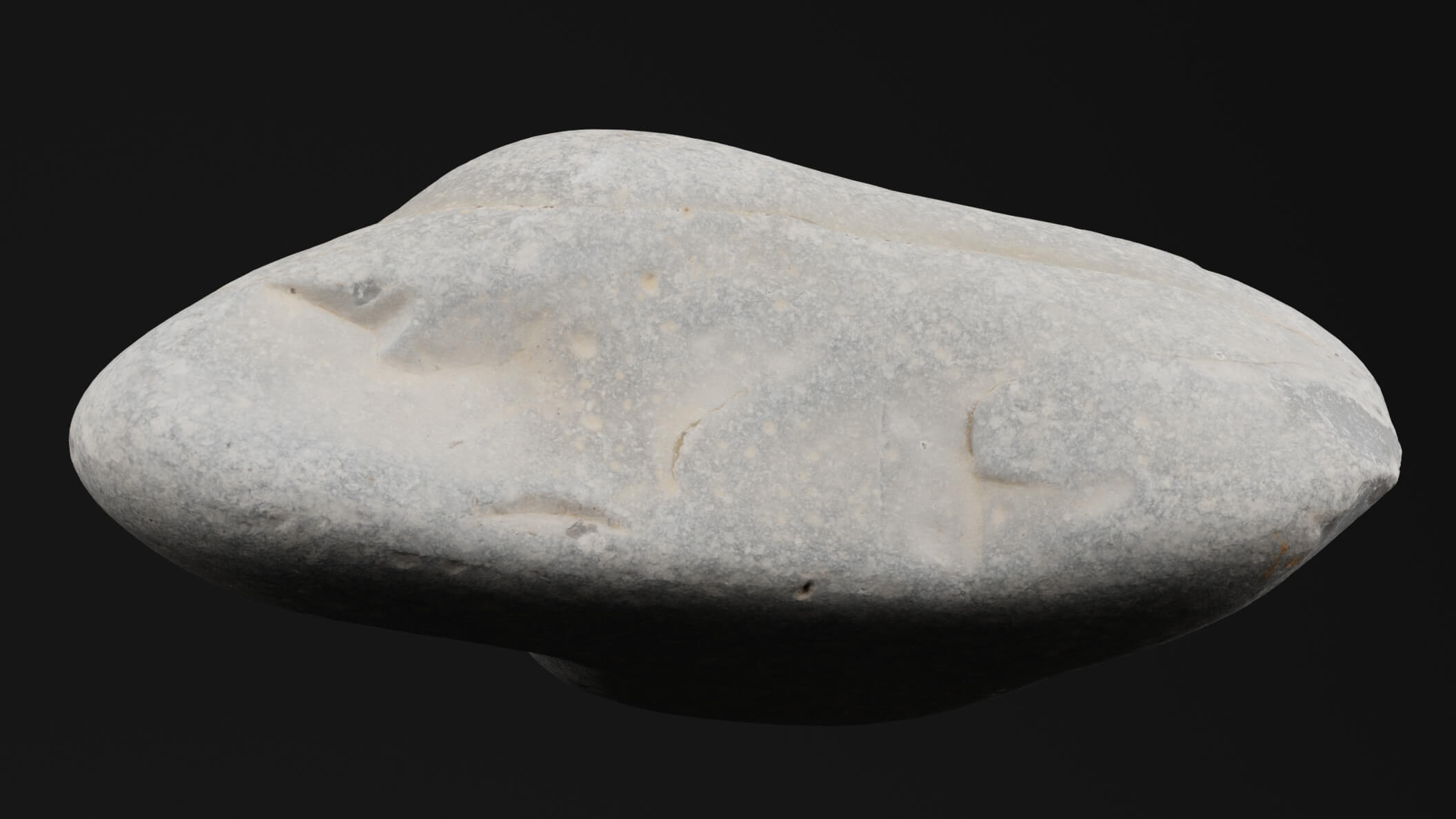 Gray Pebble Rock - 3D Model by Green Lander