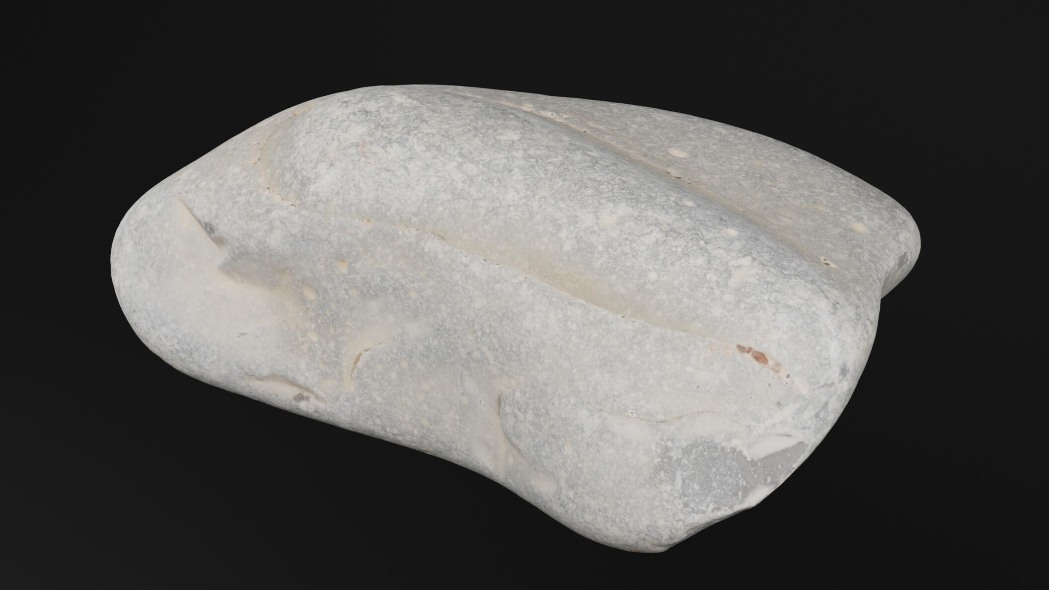 Gray Pebble Rock - 3D Model by Green Lander