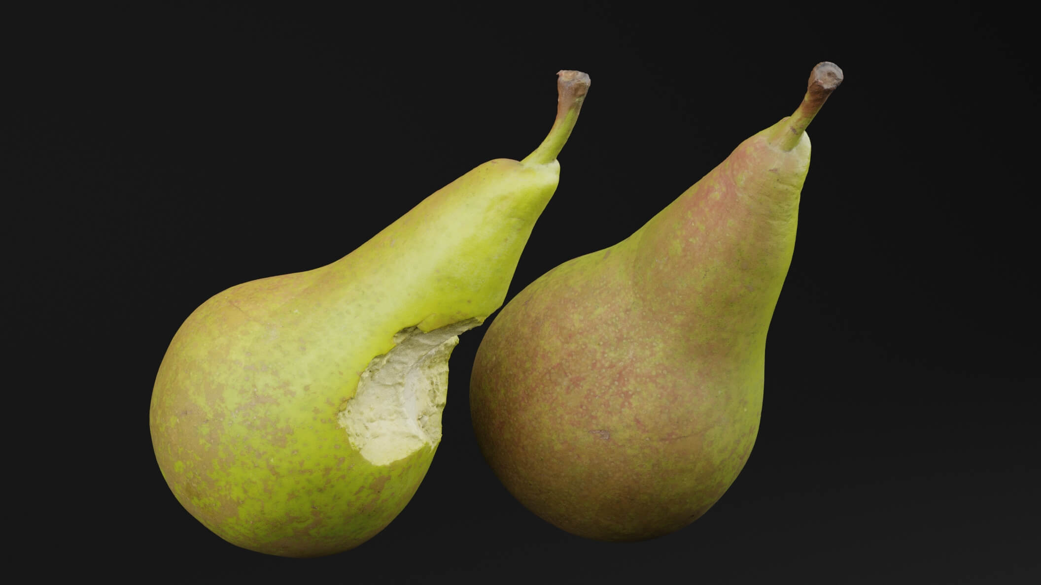 Green Pear Fruit - 3D Model by Green Lander