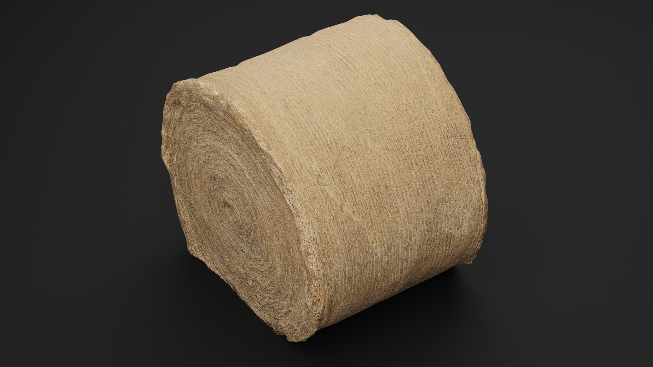 Realistic Hay Bale - 3D Model by Green Lander