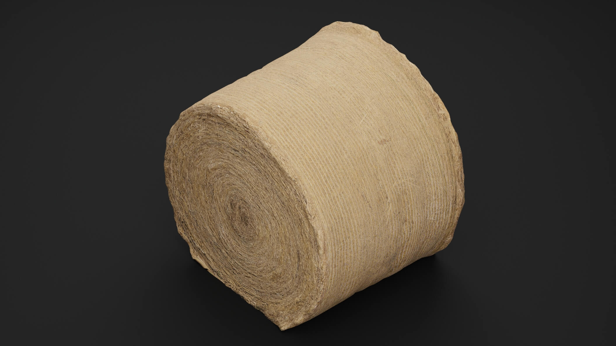 Realistic Hay Bale - 3D Model by Green Lander