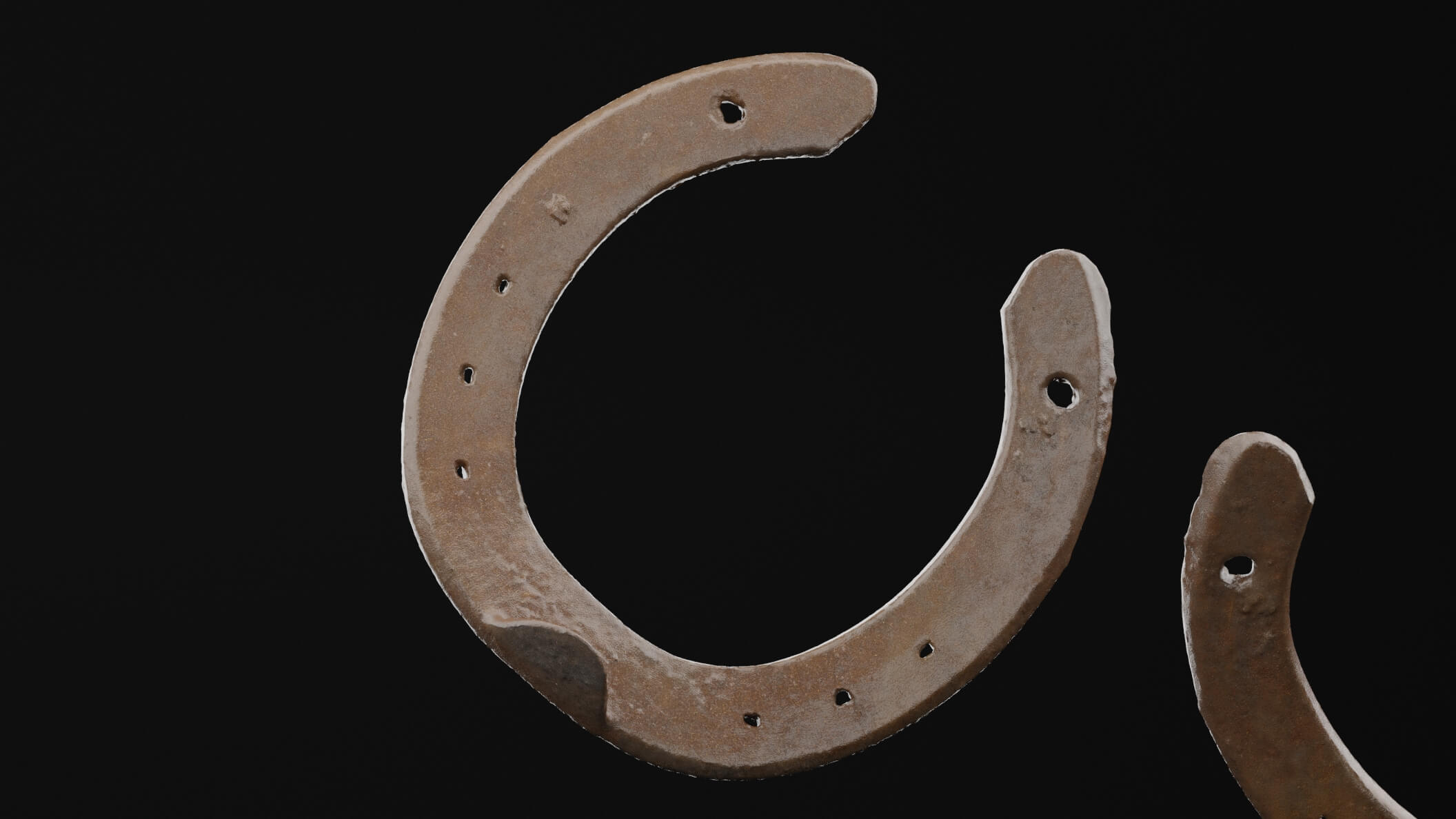 Metal Horse Shoe - 3D Model by Green Lander