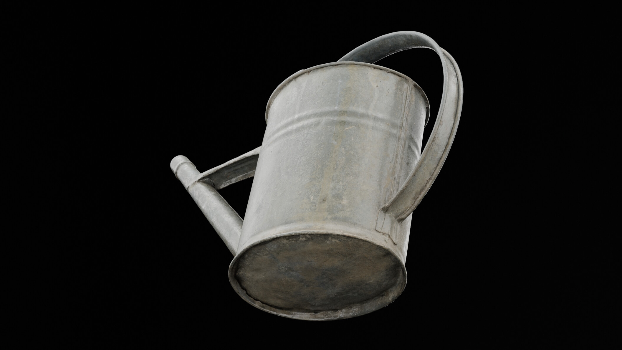 Metal Watering Can - 3D Model by Green Lander