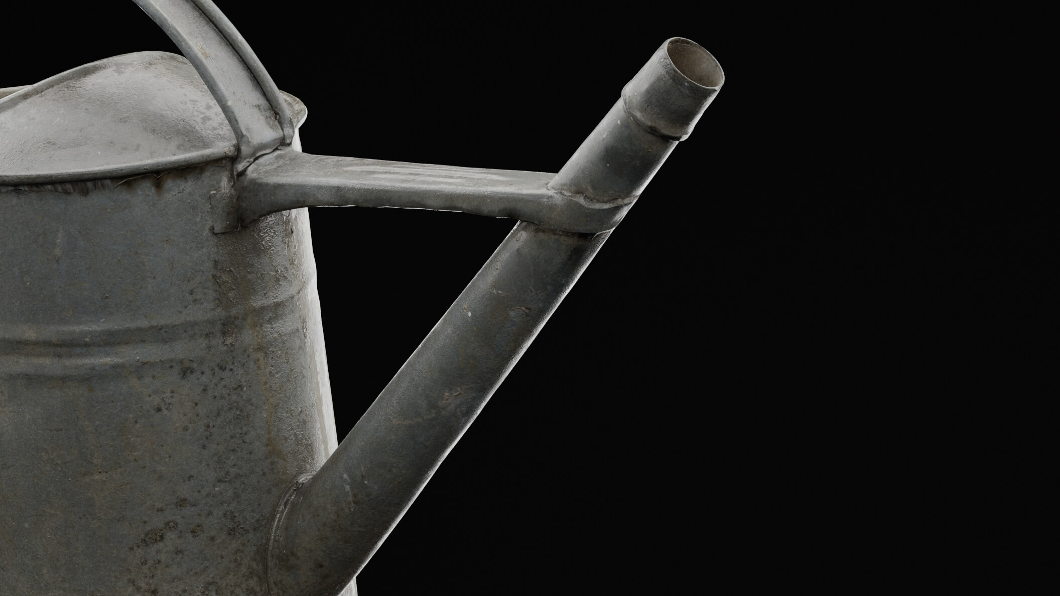 Metal Watering Can - 3D Model by Green Lander