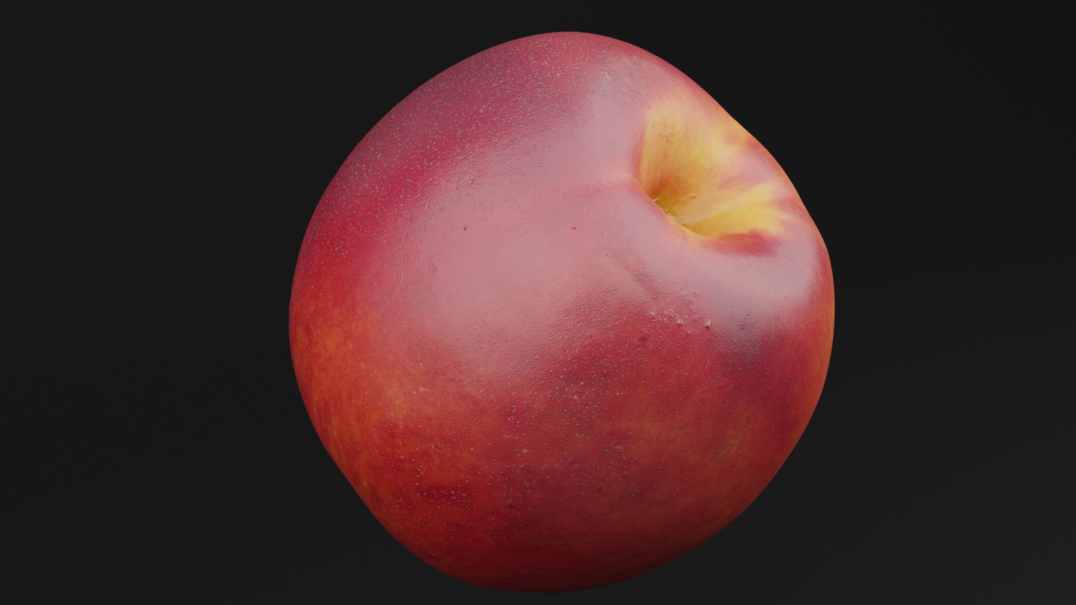Nectarine Fruit - 3D Model by Green Lander