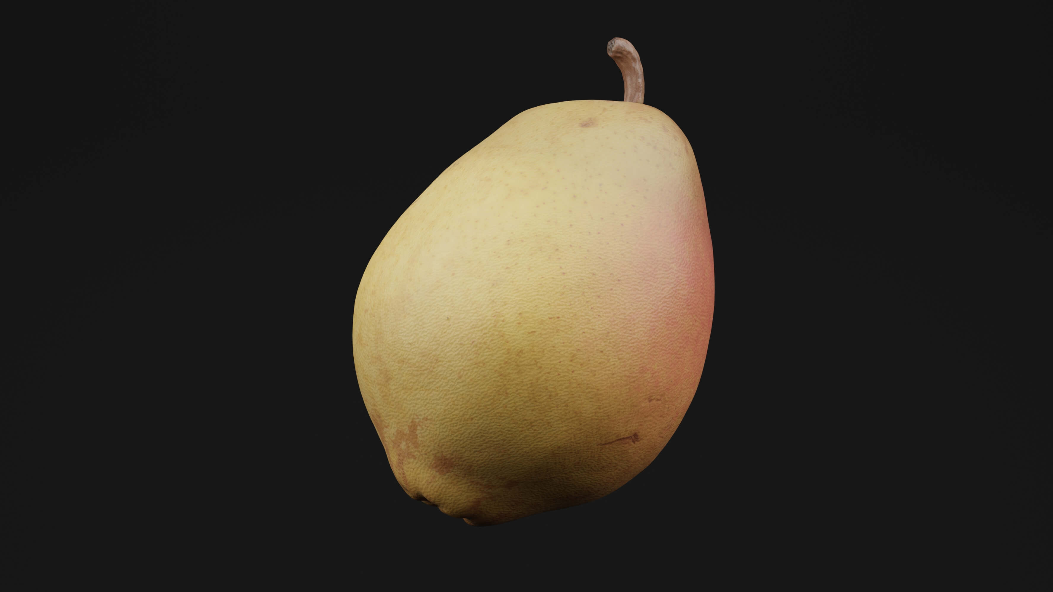 Realistic Pear Fruit - 3D Model by Green Lander