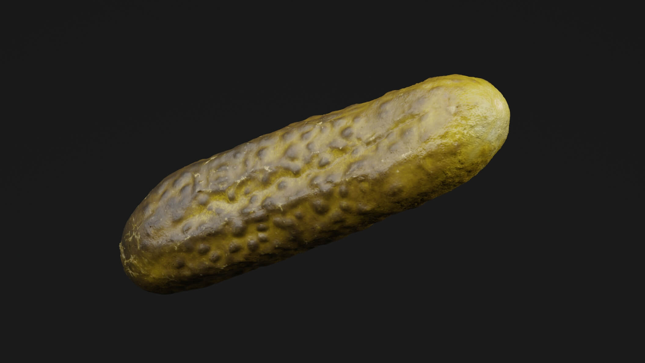 Pickle Vegetable - 3D Model by Green Lander