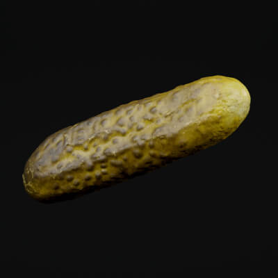 Pickle Vegetable - 3D Model by Green Lander