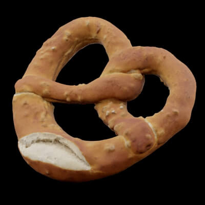 Realistic Pretzel - 3D Model by Green Lander