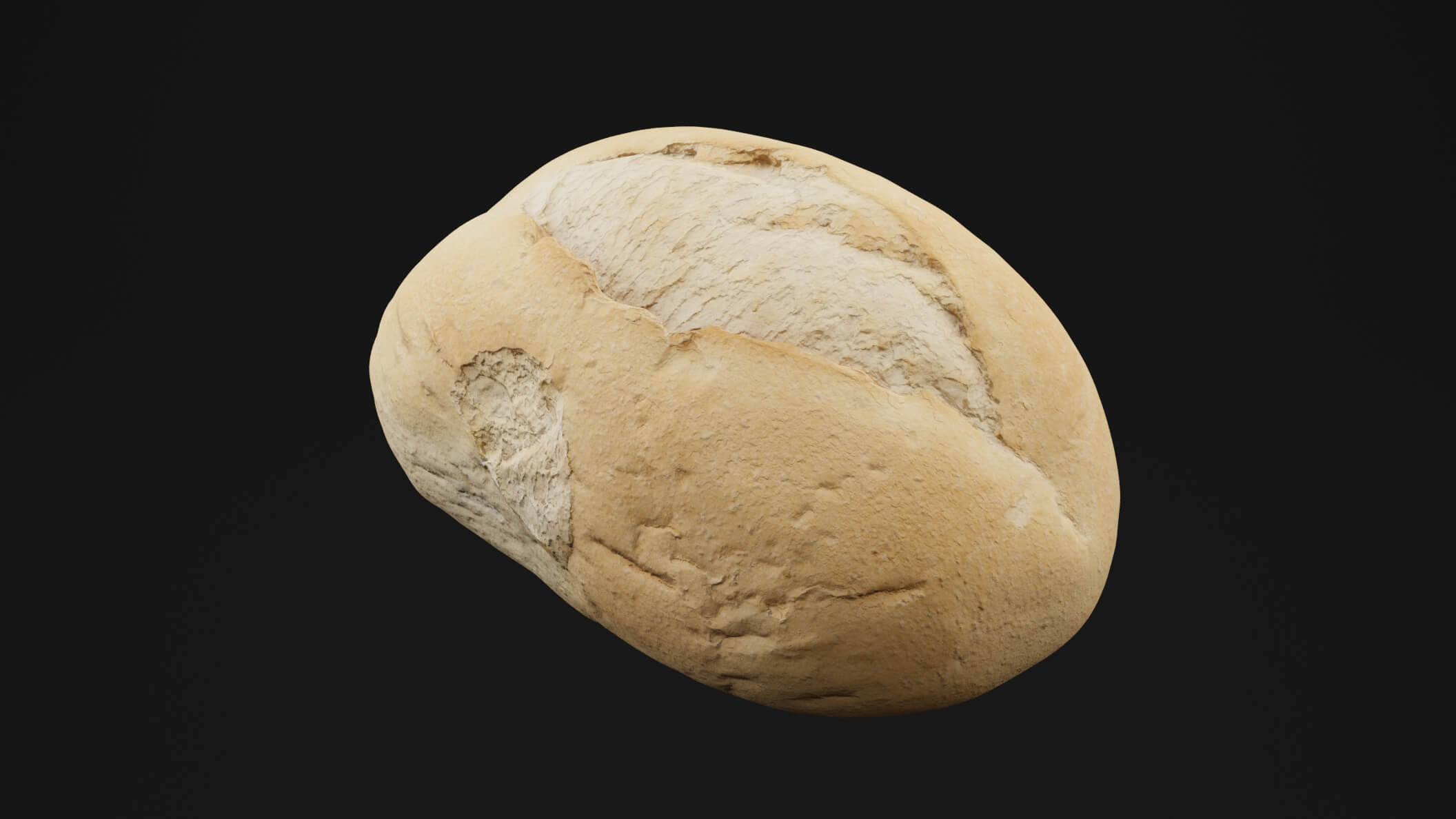 Realistic Bread - 3D Model by Green Lander