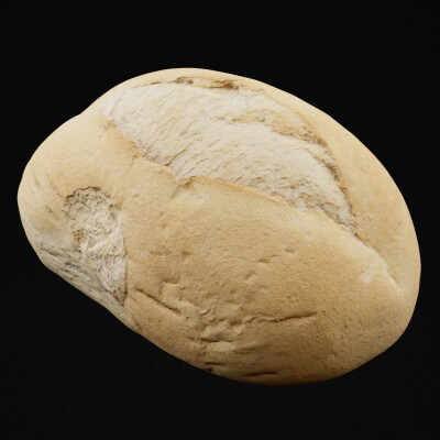 Realistic Bread - 3D Model by Green Lander