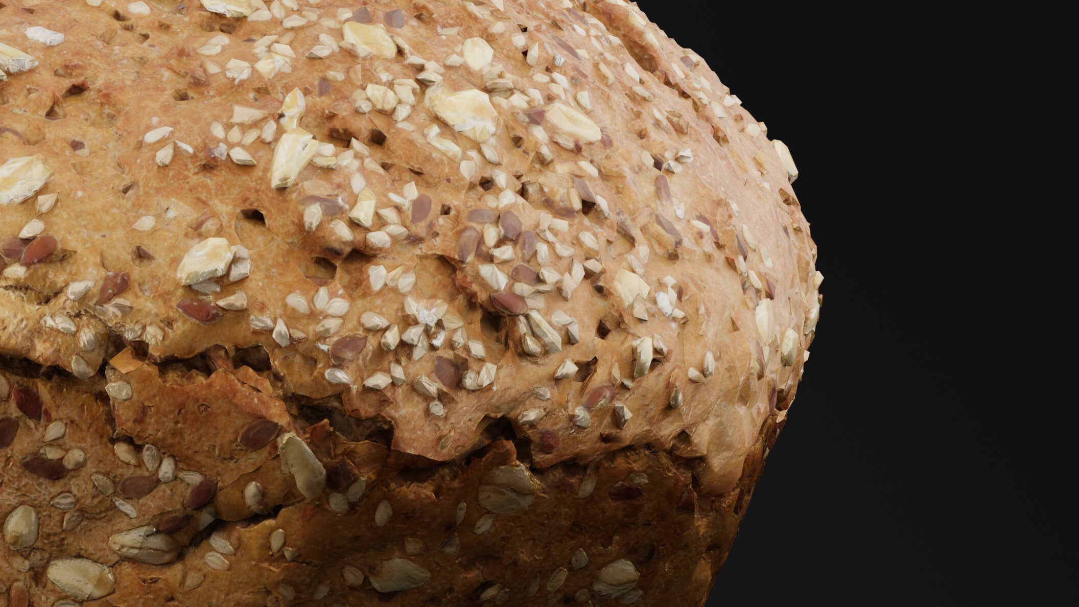Realistic Bread - 3D Model by Green Lander